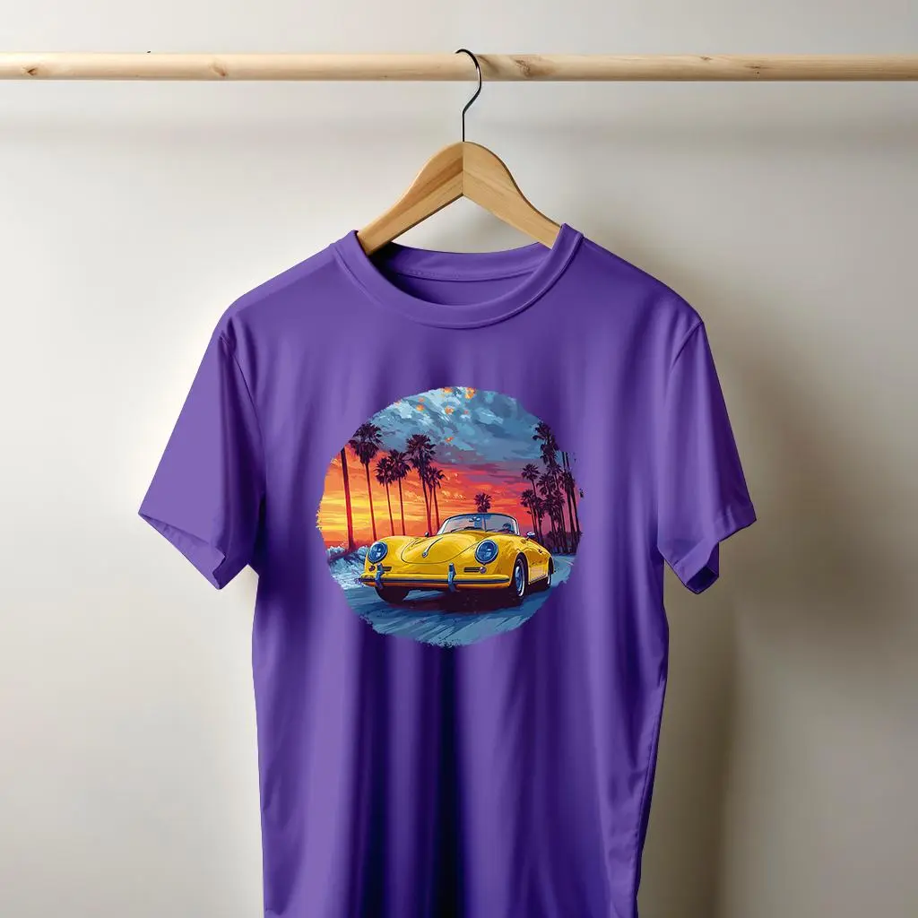 Camiseta Majica sa štampanim printom Cam 834, Muška, Lavanda