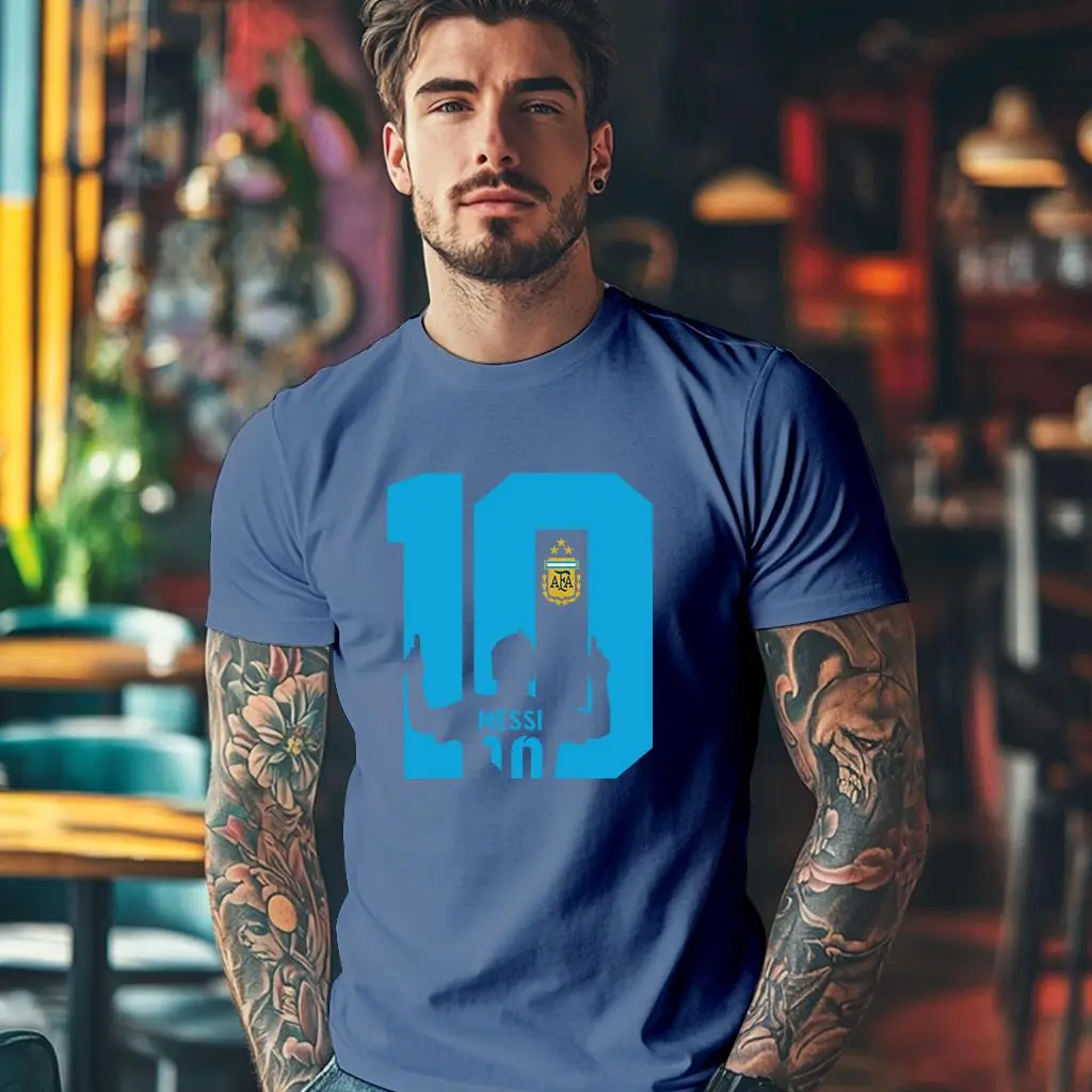 Camiseta Majica sa štampanim printom Cam 466, Muška, Borovnica