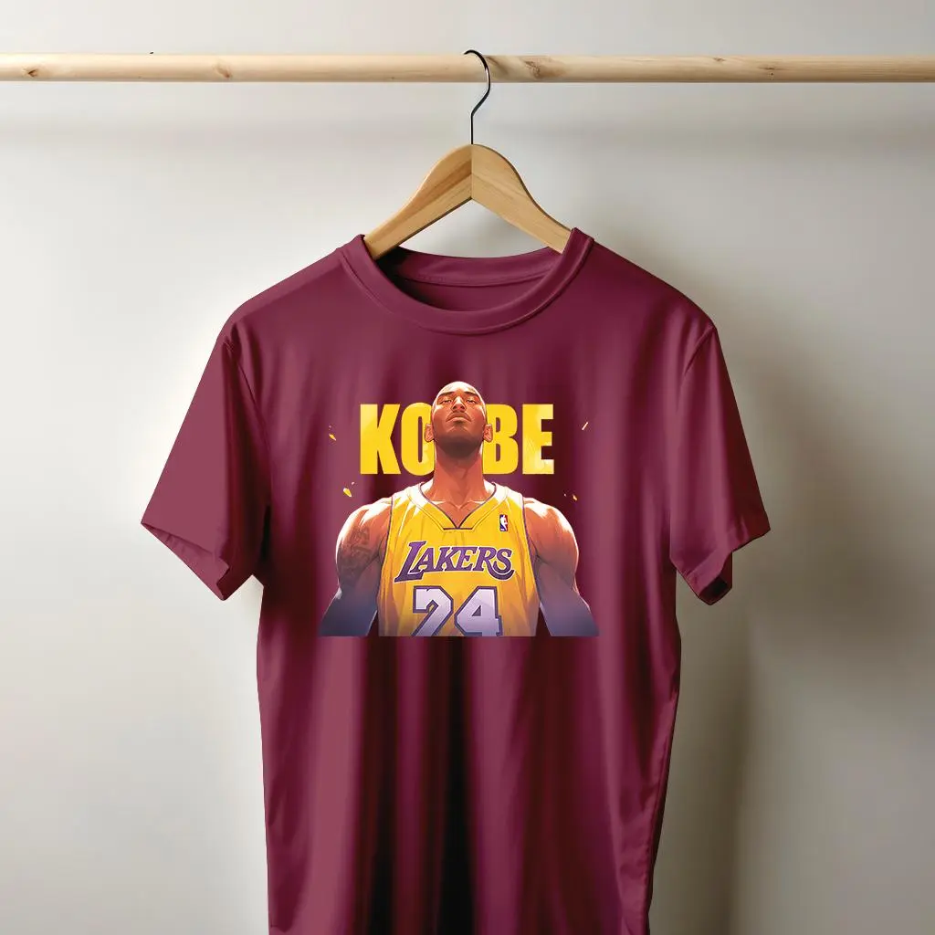 Camiseta Majica sa štampanim printom Cam 456, Muška, Bordo