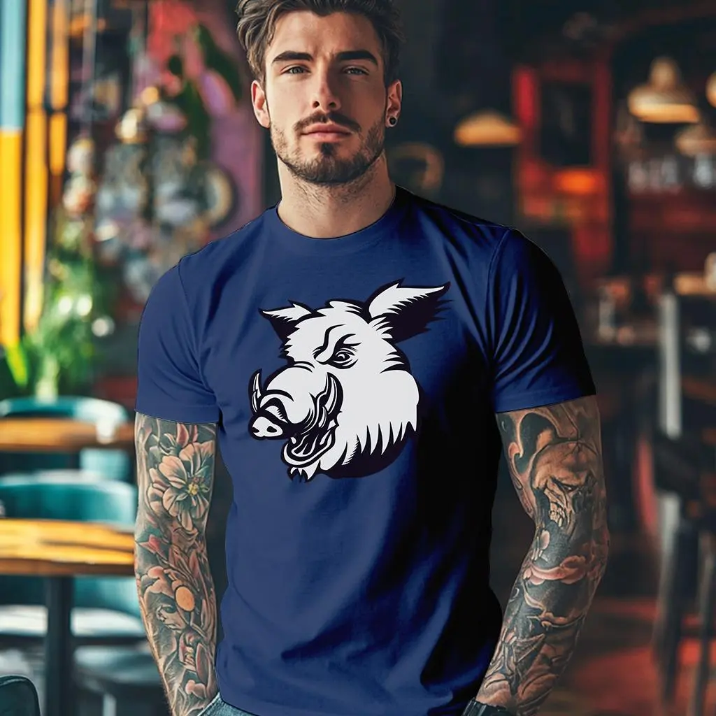 Camiseta Majica sa štampanim printom Cam 455, Muška, Indigo