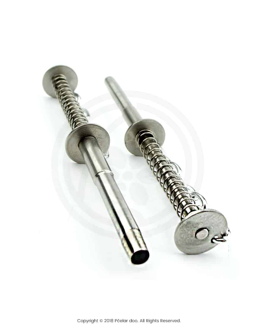 34611 - Sakupljač perge, inox, zumba