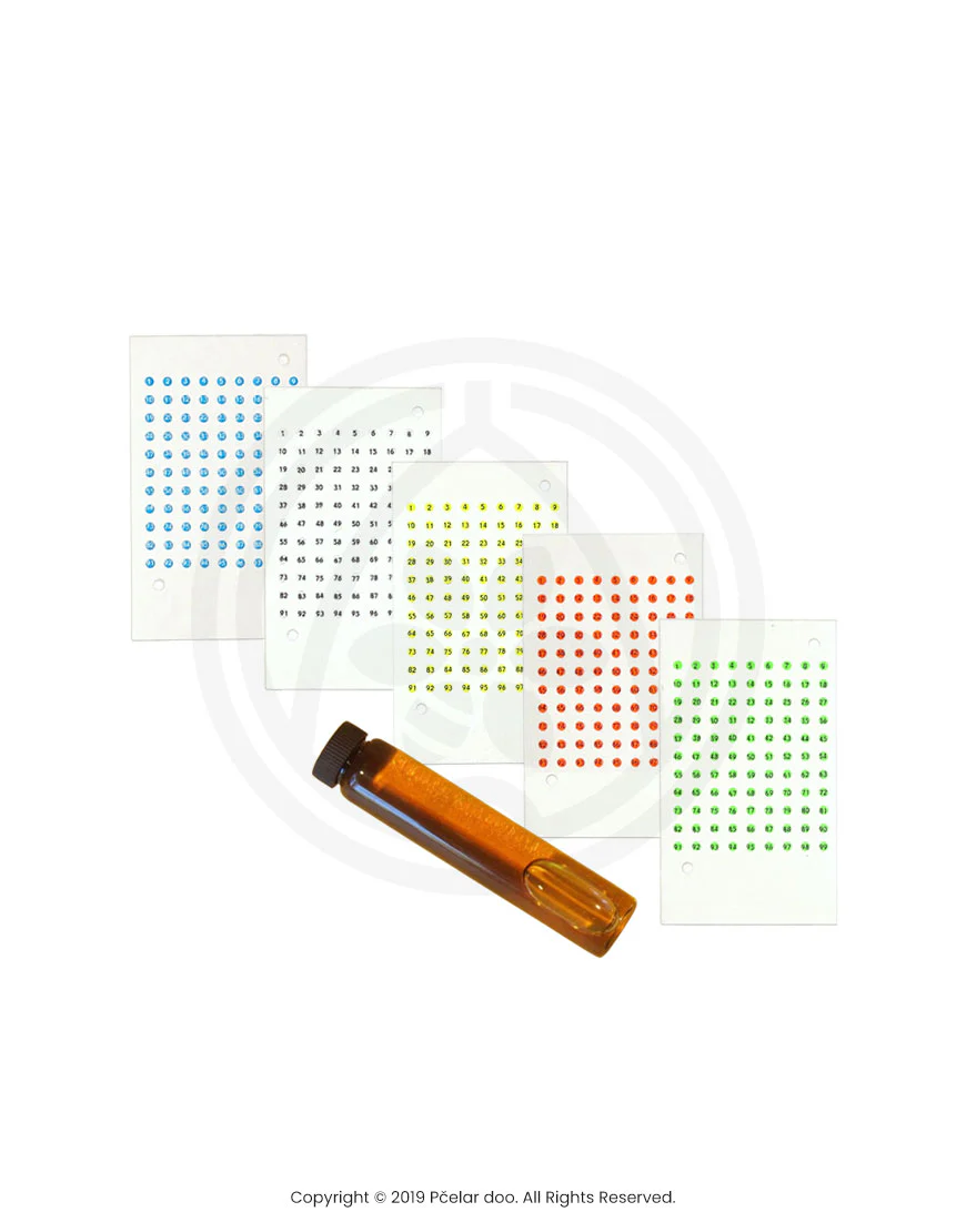 133431 - Kartica sa brojevima za maticu set