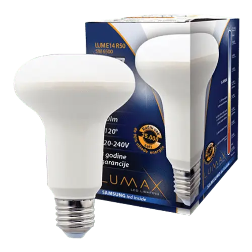 LUMAX LED LUME14 R50-5W 3000K Sijalica