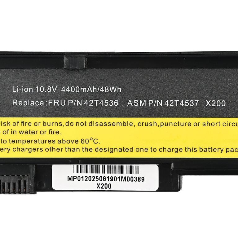 Baterija za laptop Lenovo X200 10.8 4400mAh HQ2200 B