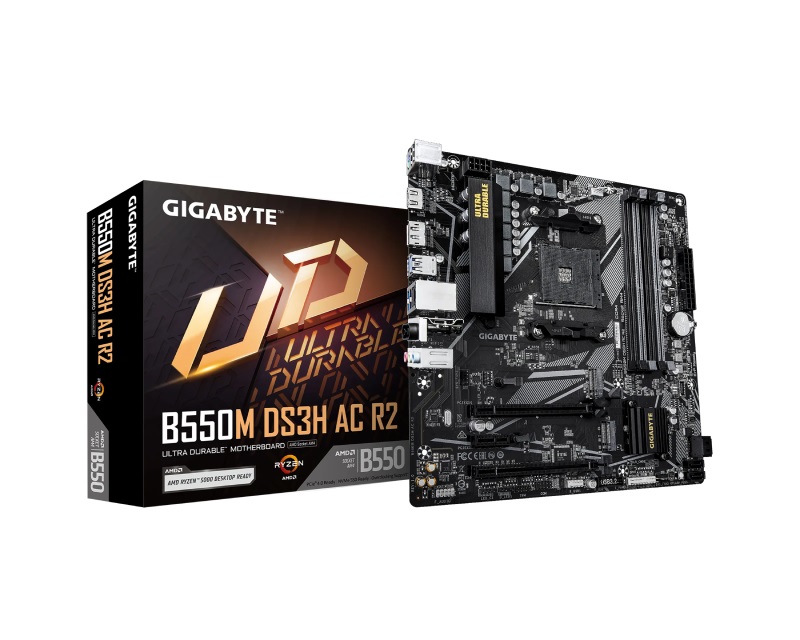 Gigabyte B550M DS3H AC R2