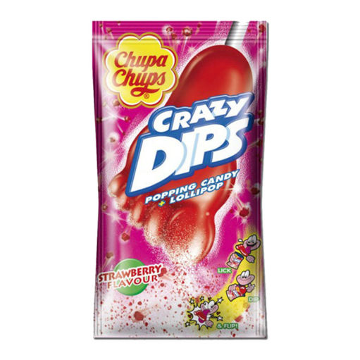 ChChups crazy dips jagoda 16 g