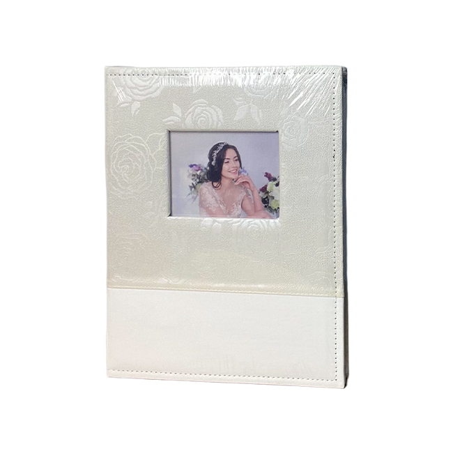 Foto album 13*18cm/200 Wedding white roses P-027
