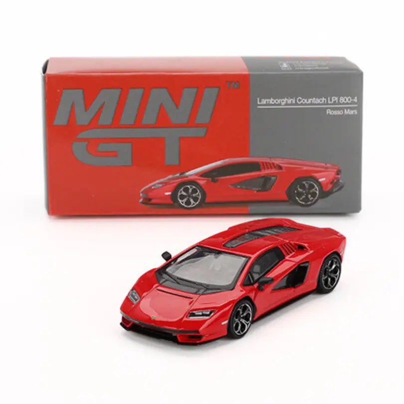 Lamborghini Countach LPI 800-4 LHD Red 2023, 1:64