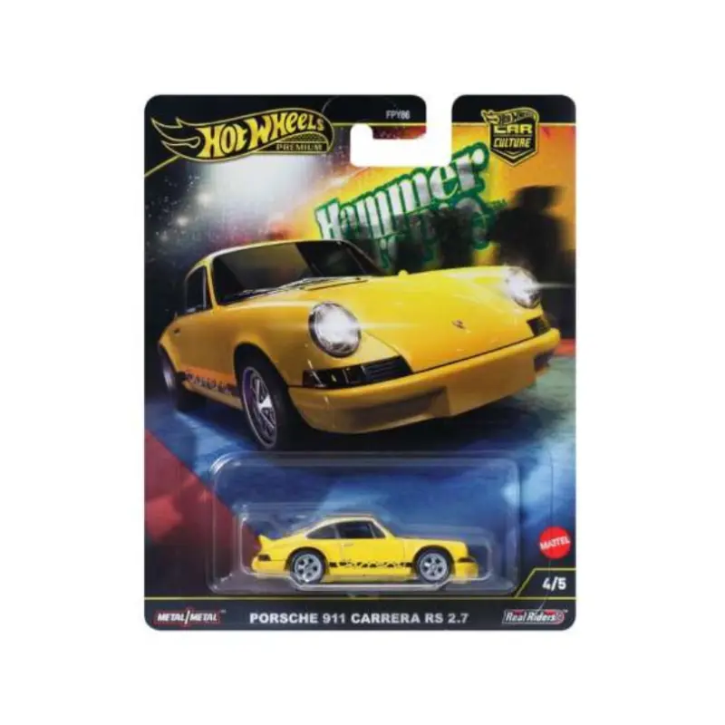 Porsche 911 Carrera RS 2.7ltr Hammer Drop Yellow, 1:64