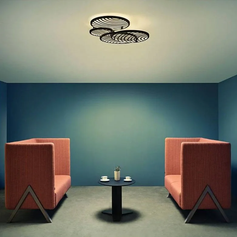 Mantra Collage Plafonska lampa crna led 60W 3000K