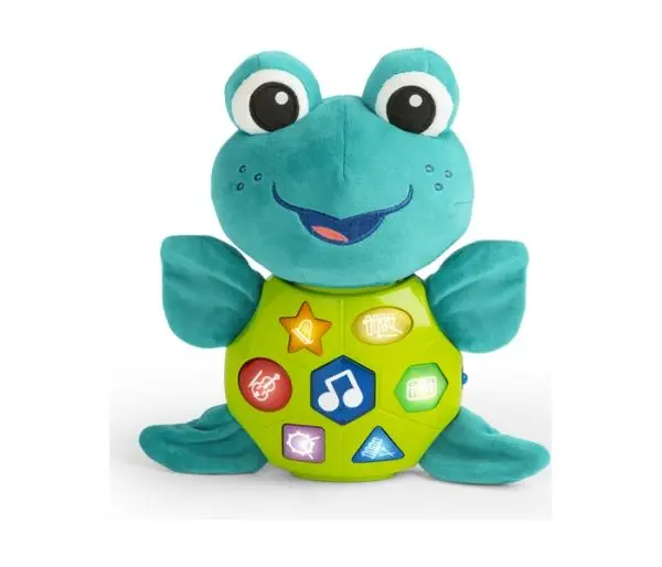 Kids II Plišana muzička igračka Baby Neptune Cuddly Composer Baby Einstein, 6-24 meseci, Plavo-zelena
