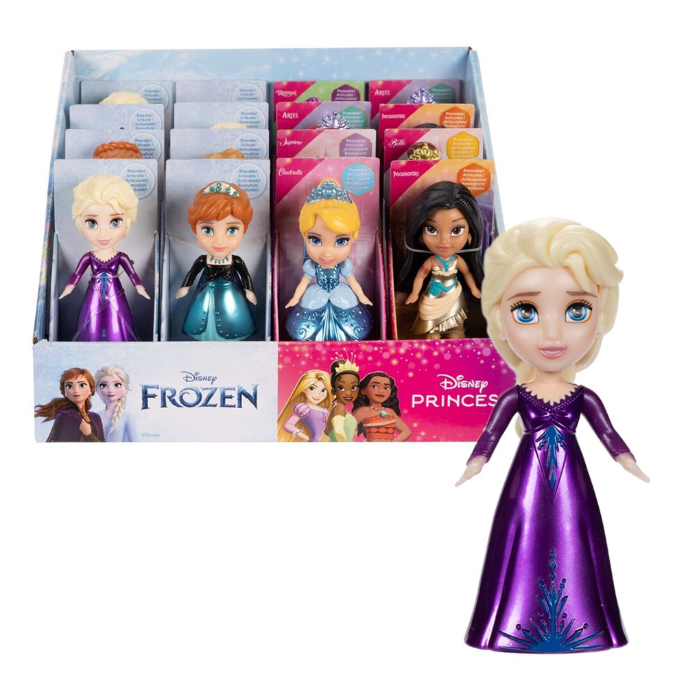 Frozen/DISNEY Princess lutka 7cm asst