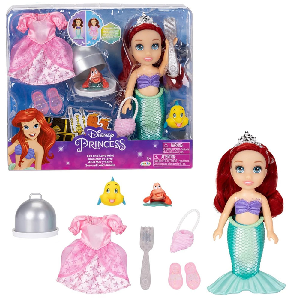 DISNEY Princess set Ariel lutka 15cm sa dodacima