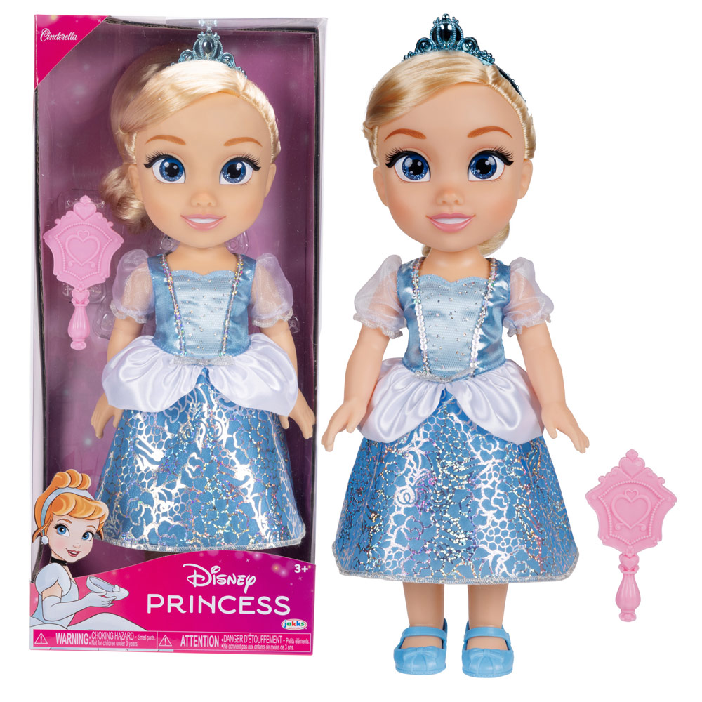 DISNEY Princess Pepeljuga lutka 38cm