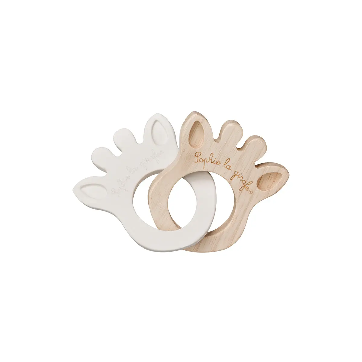 SOPHIE LA GIRAFE Glodalica za bebe Silhouette Rings, Šarena