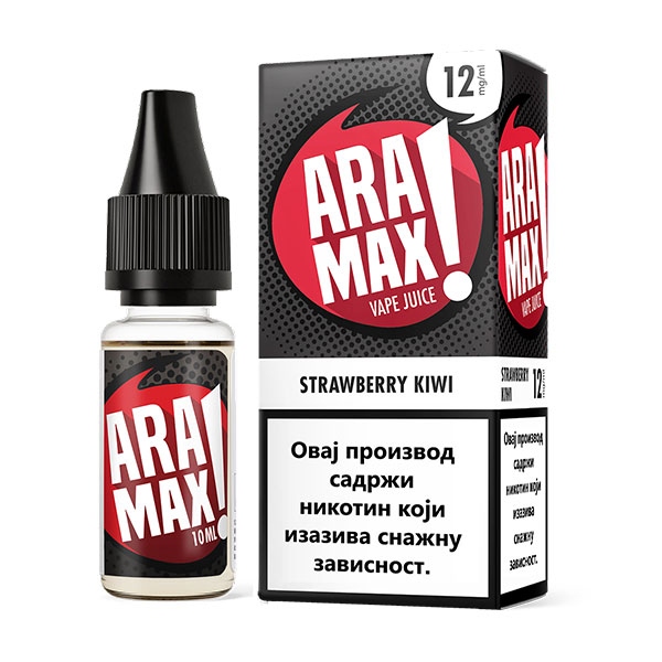 Aramax Freebase Max Strawberry Kiwi 10ml