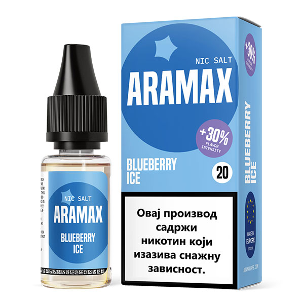 Aramax Salt Blueberry Ice 10ml