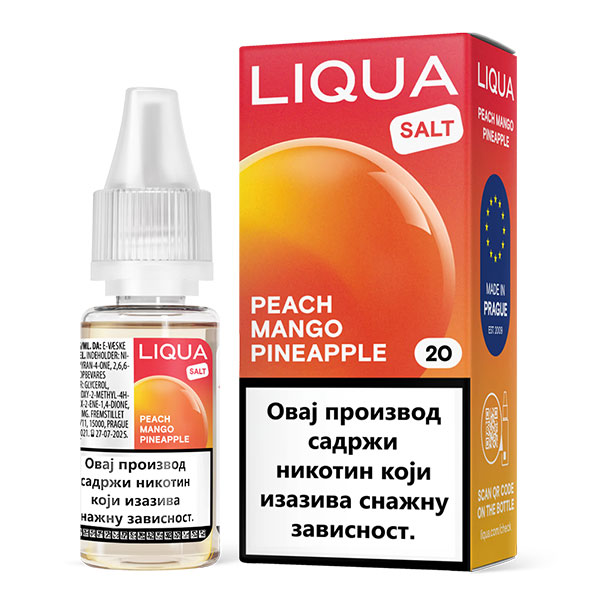 Liqua Salt Peach Mango Pineapple 10ml