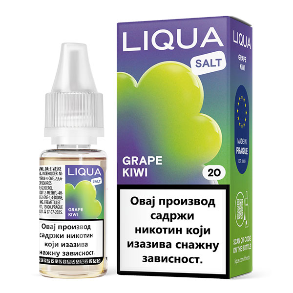 Liqua Salt Grape Kiwi 10ml