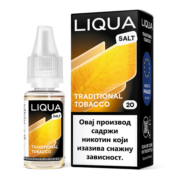Liqua Salt Traditional Tobacco 10ml