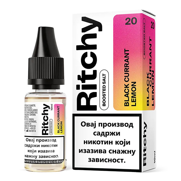 Ritchy Salt Black Currant Lemon 10ml
