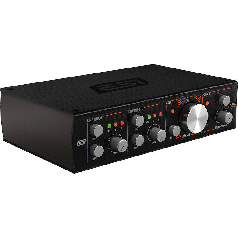 Esi Planet 22x | 2-channel Dante Audio Interface