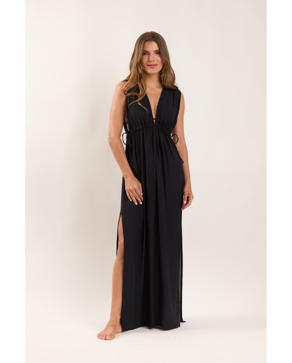 Black Long Dress Soleil