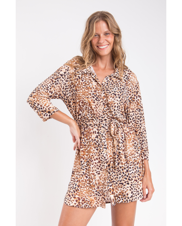 Leopard Chemise