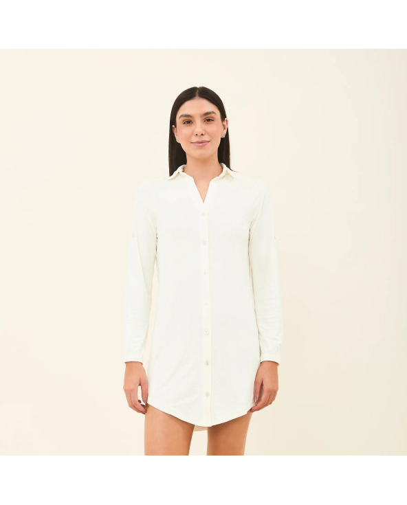 Shirtdress Copenhagen Offwhite Upf50+