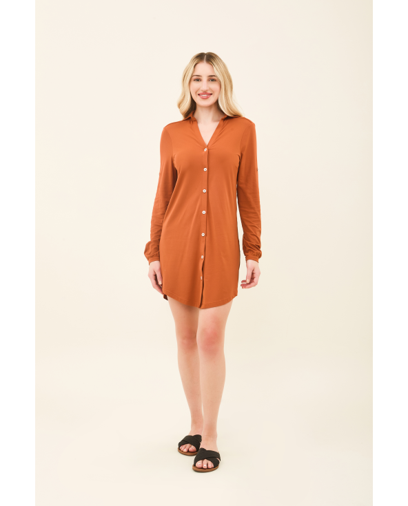 Shirtdress Copenhagen Caramelo Upf50+