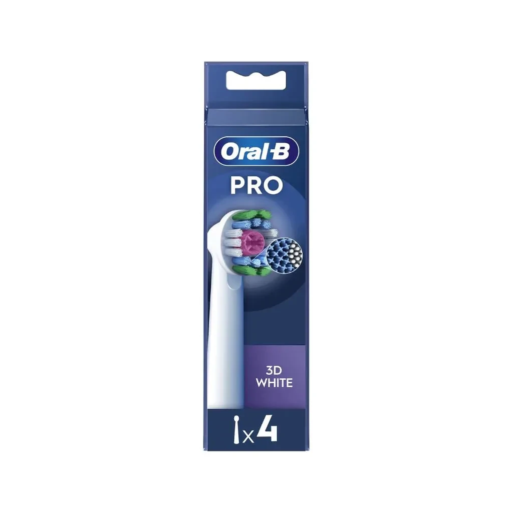 Oral-B Nastavci 3D White, 4 nastavka