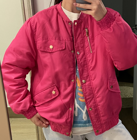 Pink bomber jakna Mohito NOVO