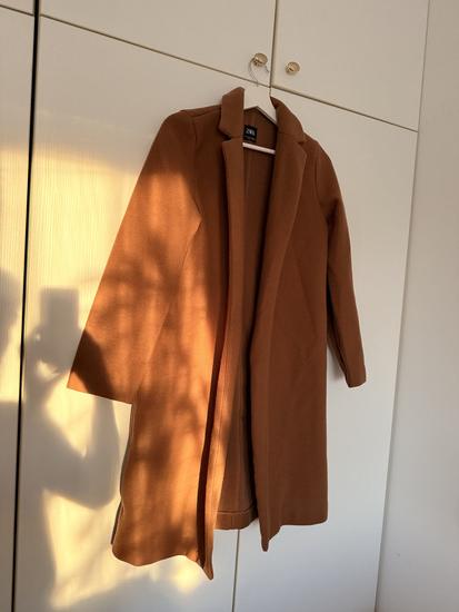Zara camel kaput S velicina