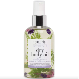 CUCCIO HYDRATING DRY BODY OIL - Violet & Delicate Peony 109 ml