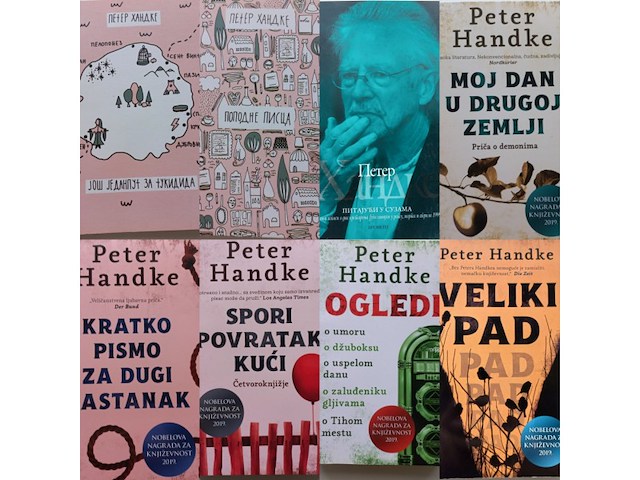 Peter Handke, osam knjiga