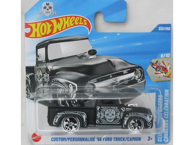 hot wheels ford `56 custom pickup