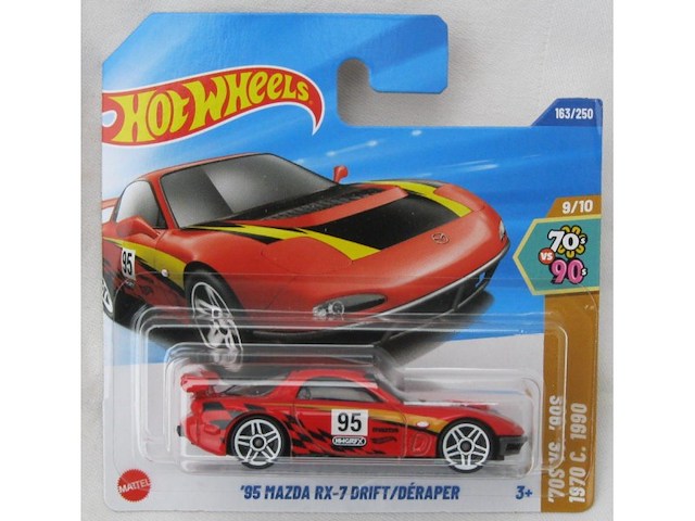 hot wheels mazda RX-7 `95