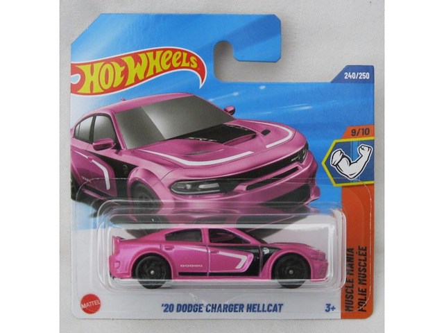 hot wheels dodge charger `20 hellcat