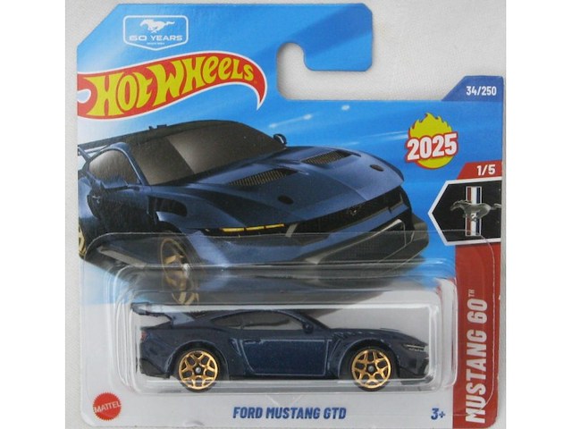 hot wheels ford mustang GTD