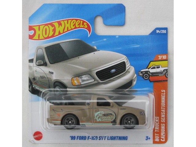 hot wheels ford F-150 `99 lightning