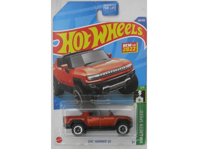 hot wheels GMC hummer EV