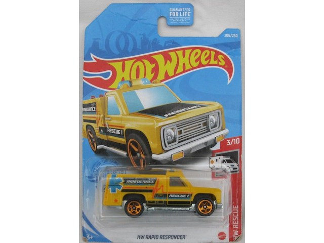hot wheels rapid responder