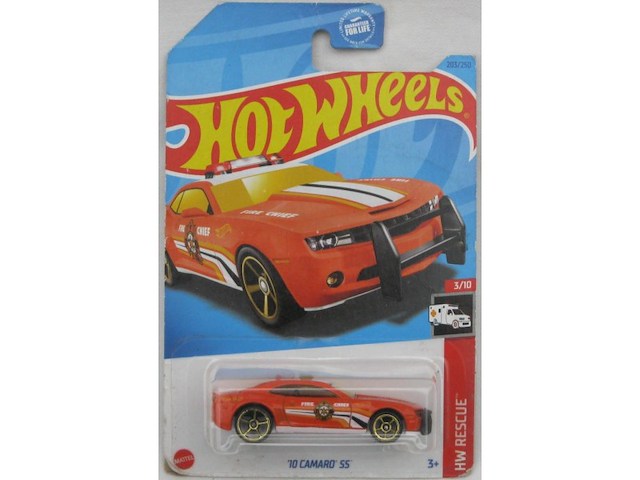 hot wheels chevrolet camaro `10 SS