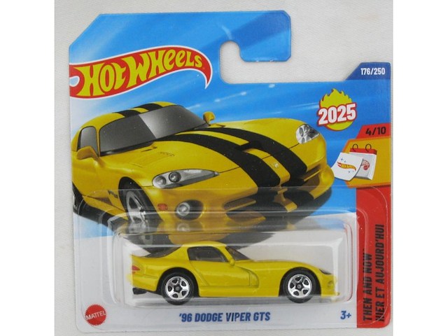 hot wheels dodge viper GTS