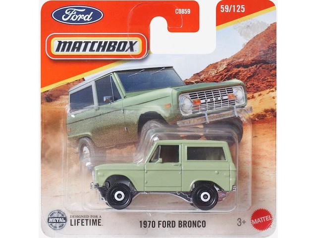 matchbox ford bronco `70