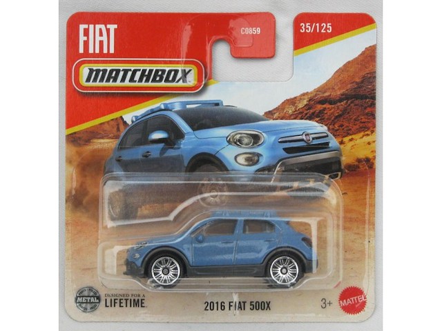 matchbox fiat 500X