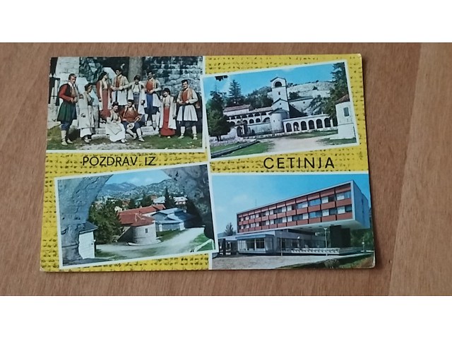 Cetinje - Narodna Nošnja - Guslar - Crna Gora - 1969