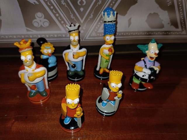 figure za The Simpsons 3D Chess Set