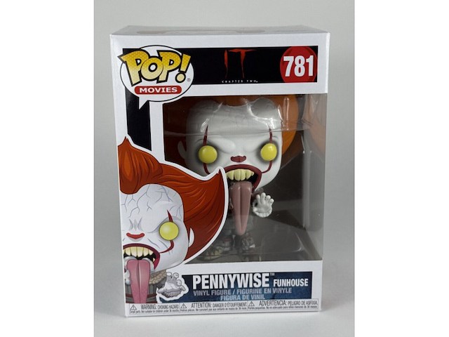 IT Pennywise Funhouse 9 cm POP! Movies