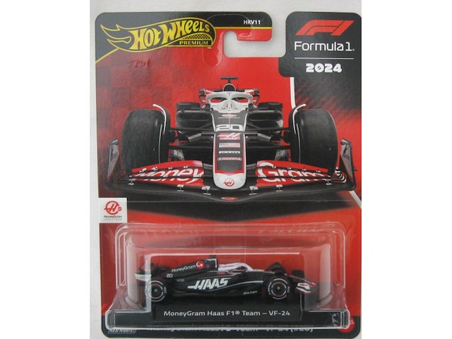 hot wheels moneygram haas F1 #27